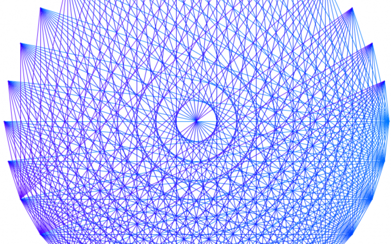 Mesmerizing circle animation, lines in Processing – KTBYTE Computer ...