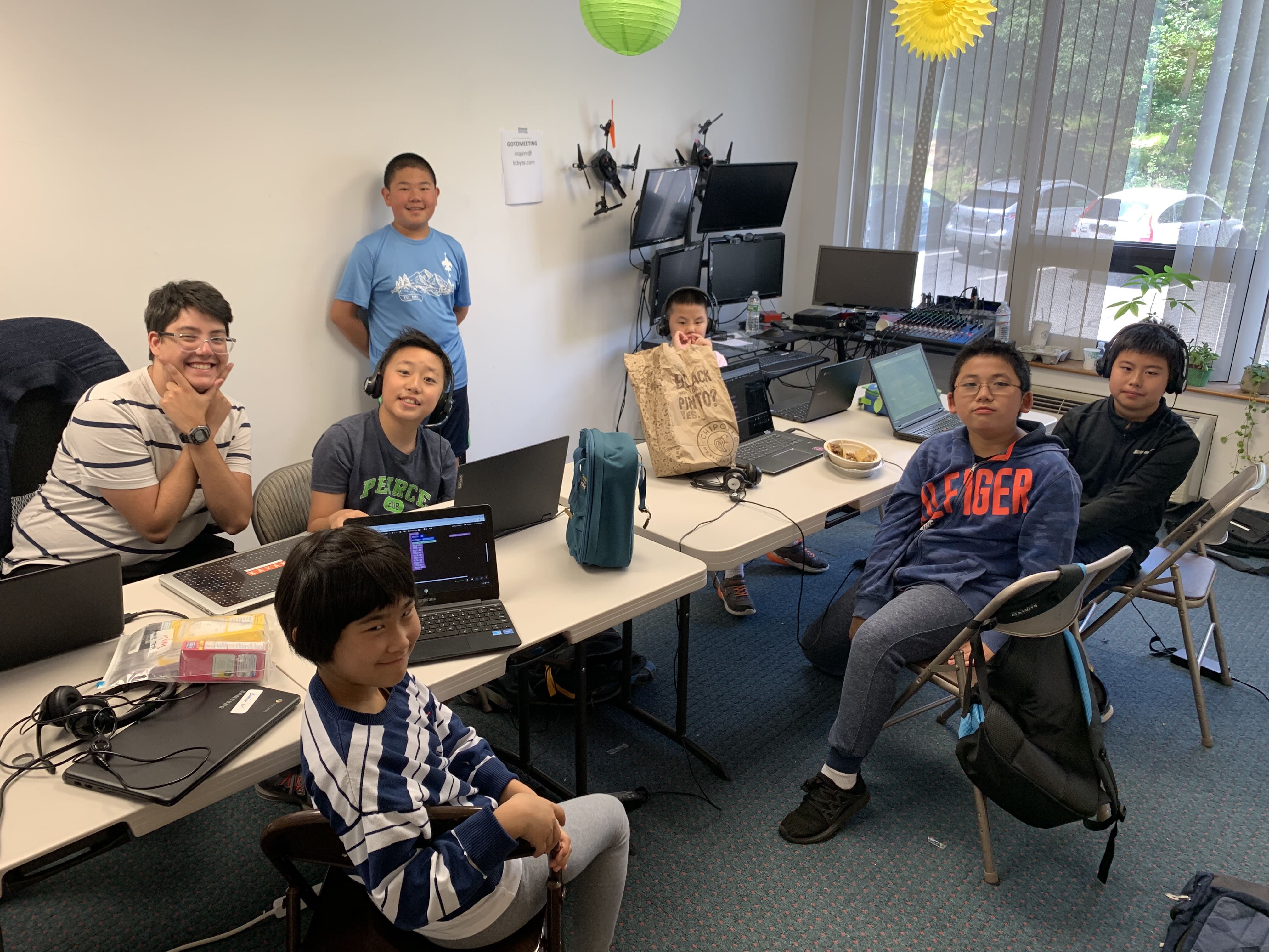 Projects During Week-Long Classes of 7/8 – KTBYTE Computer Science Academy