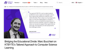 Inside KTBYTE: Exploring Our Distinctive Approach – KTBYTE Computer Science Academy